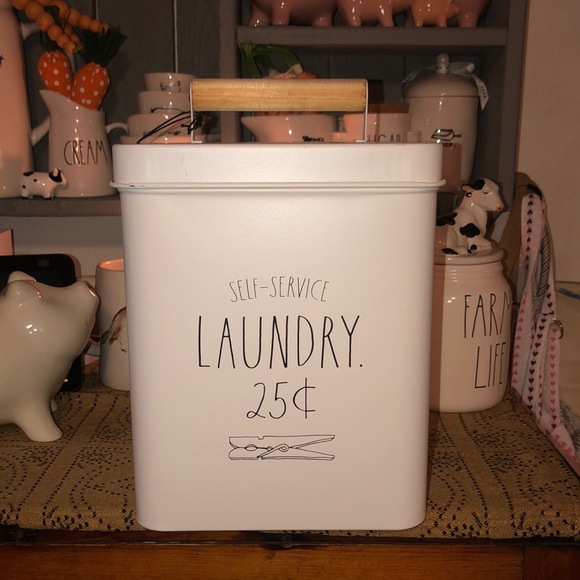 Rae Dunn | Storage & Organization | Rae Dunn Selfservice Laundry 25c ...